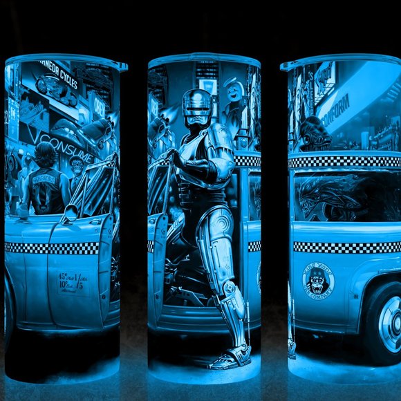 Handmade | Dining | Glow In The Dark 8s Movies Robocop Back To The ...